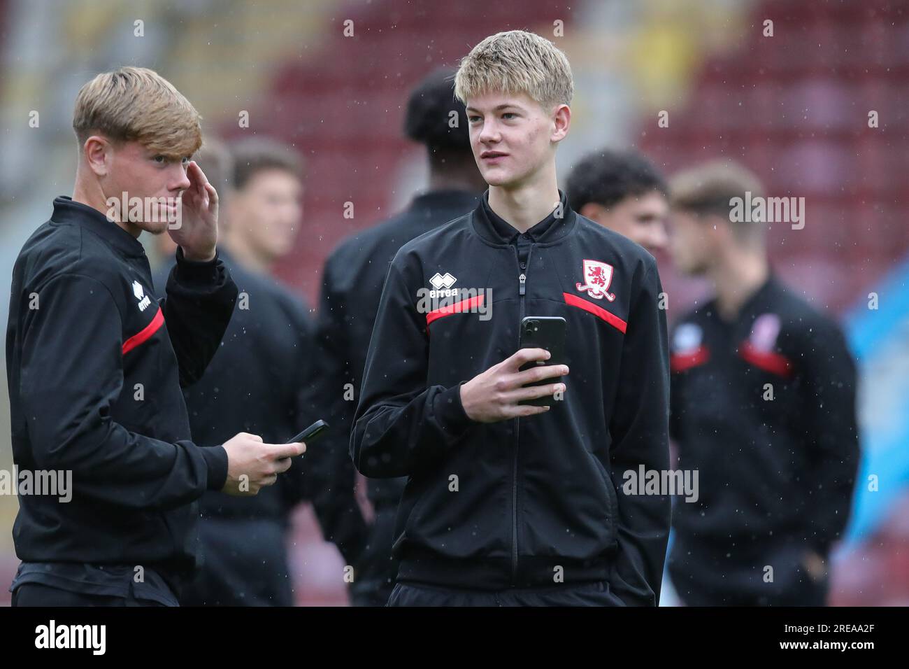 Bradford, UK. 26th July, 2023. Fin Cartwright of Middlesbrough arrives ...
