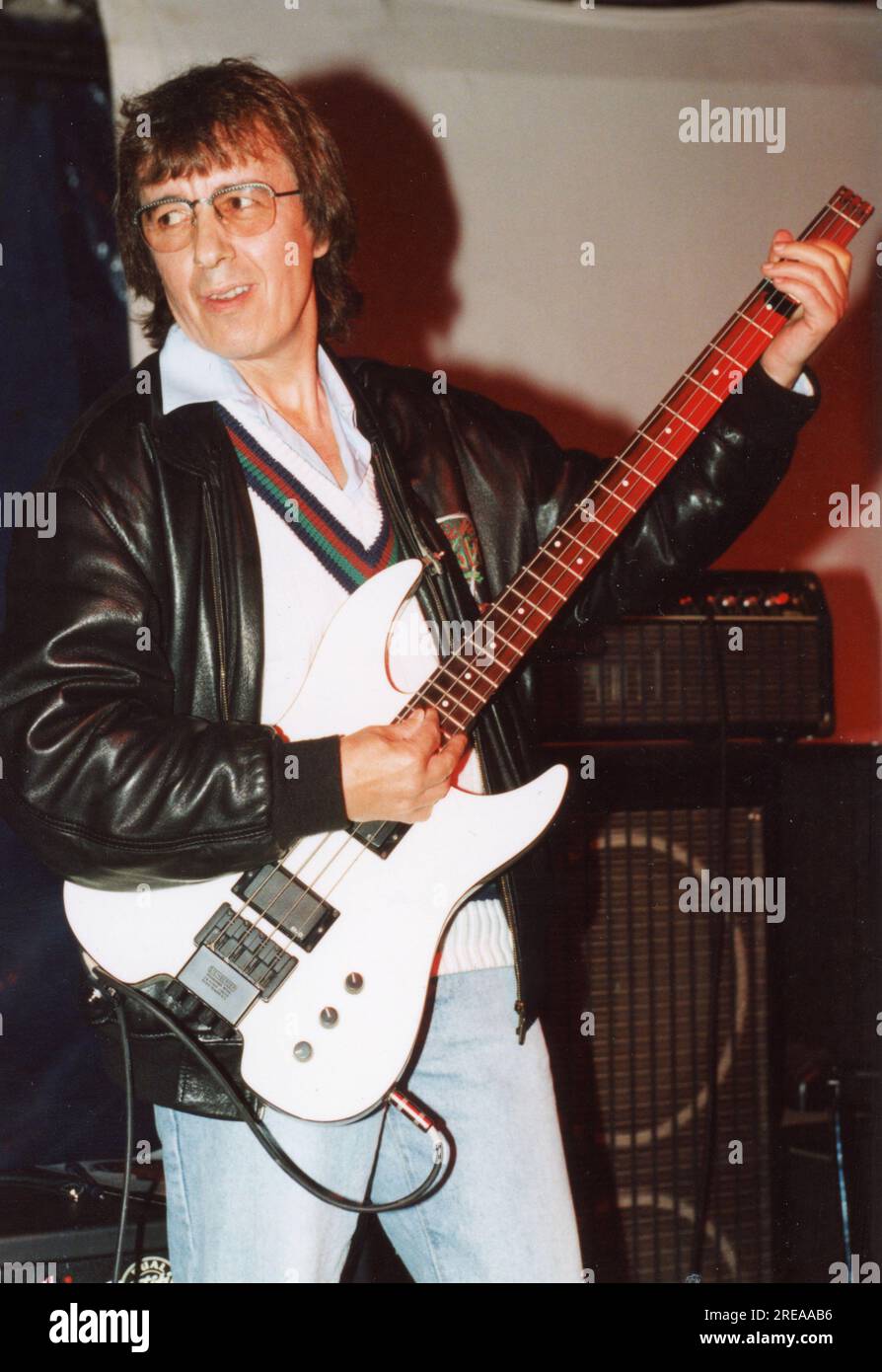 London, UK. Bill Wyman at an event. Circa 1994. Recapped:24.07.2023 ...