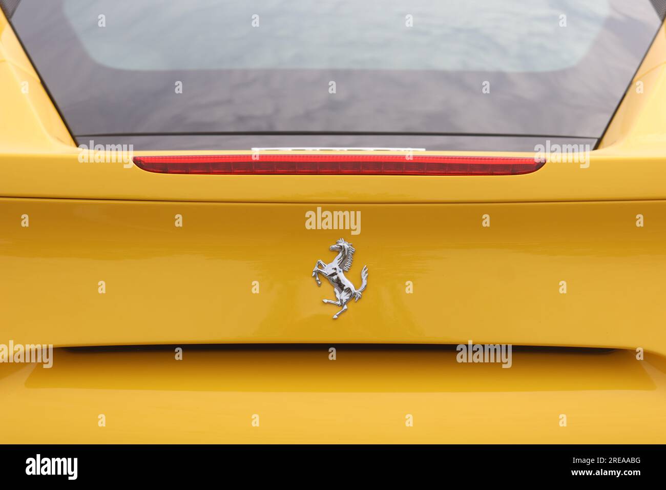 Ferrari horse logo hi-res stock photography and images - Alamy