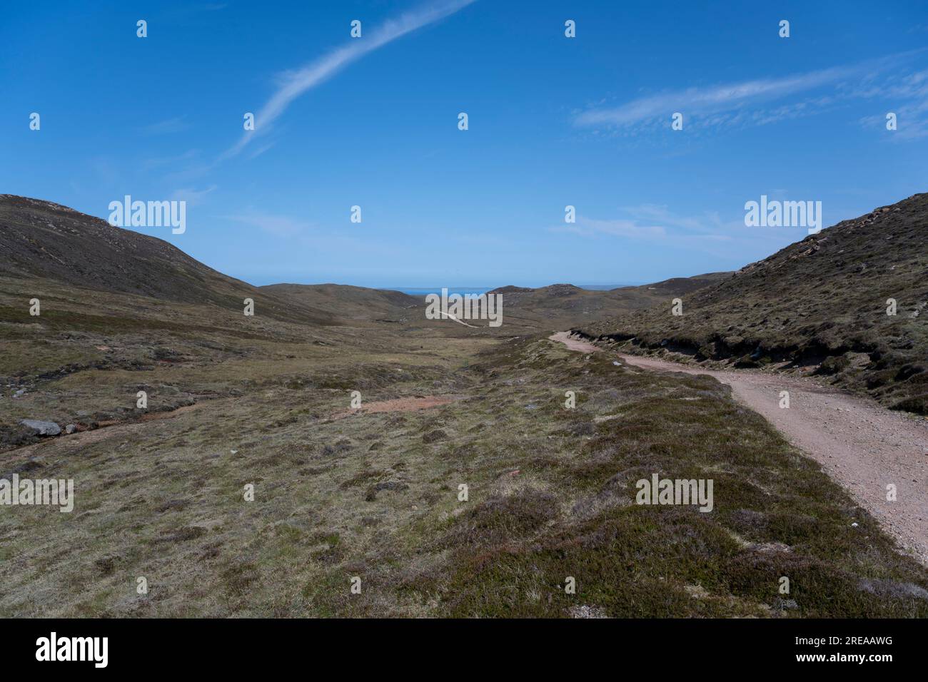 Track leading to the Hams of Muckle Roe, Muckle Roe, Mainland, Shetland ...