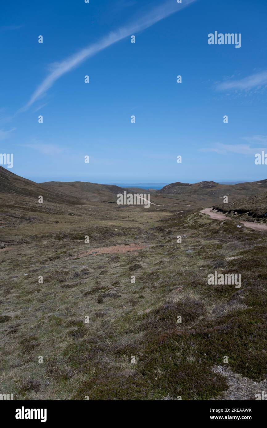 Track leading to the Hams of Muckle Roe, Muckle Roe, Mainland, Shetland ...