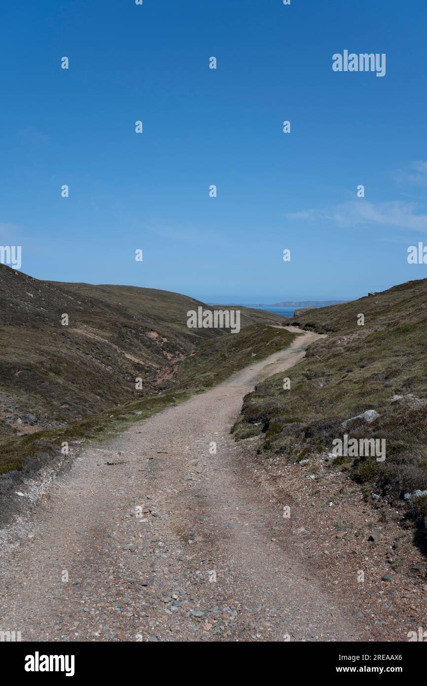 Track leading to the Hams of Muckle Roe, Muckle Roe, Mainland, Shetland ...