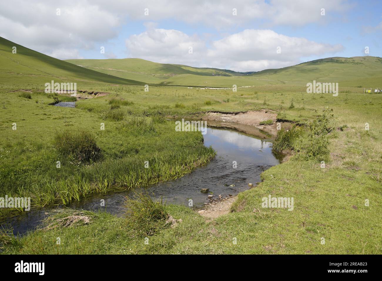 beautiful nature landscape plateau and meanders, background wallpaper ...