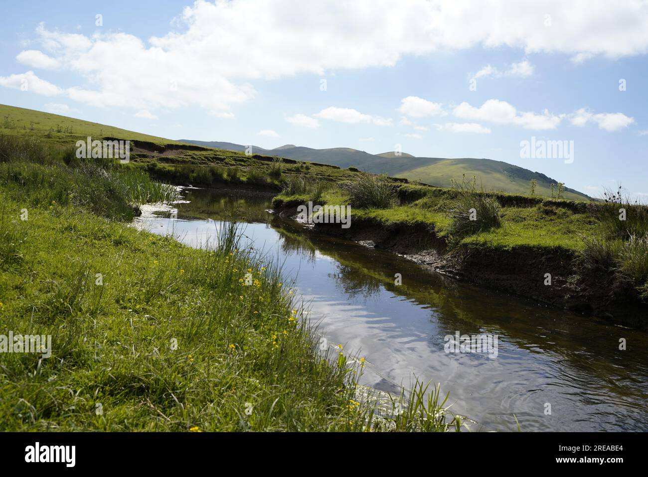 beautiful nature landscape plateau and meanders, background wallpaper ...