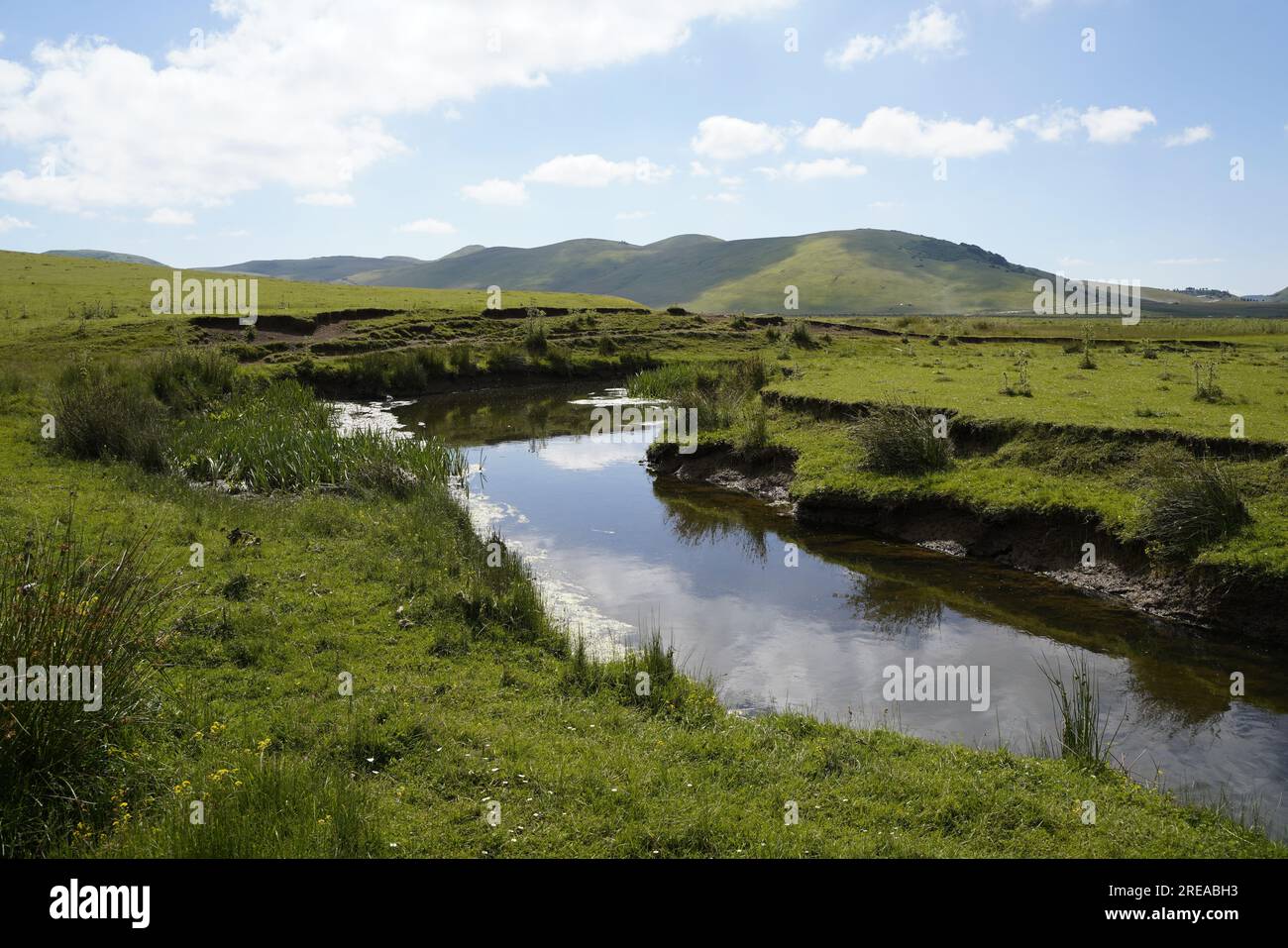 beautiful nature landscape plateau and meanders, background wallpaper ...