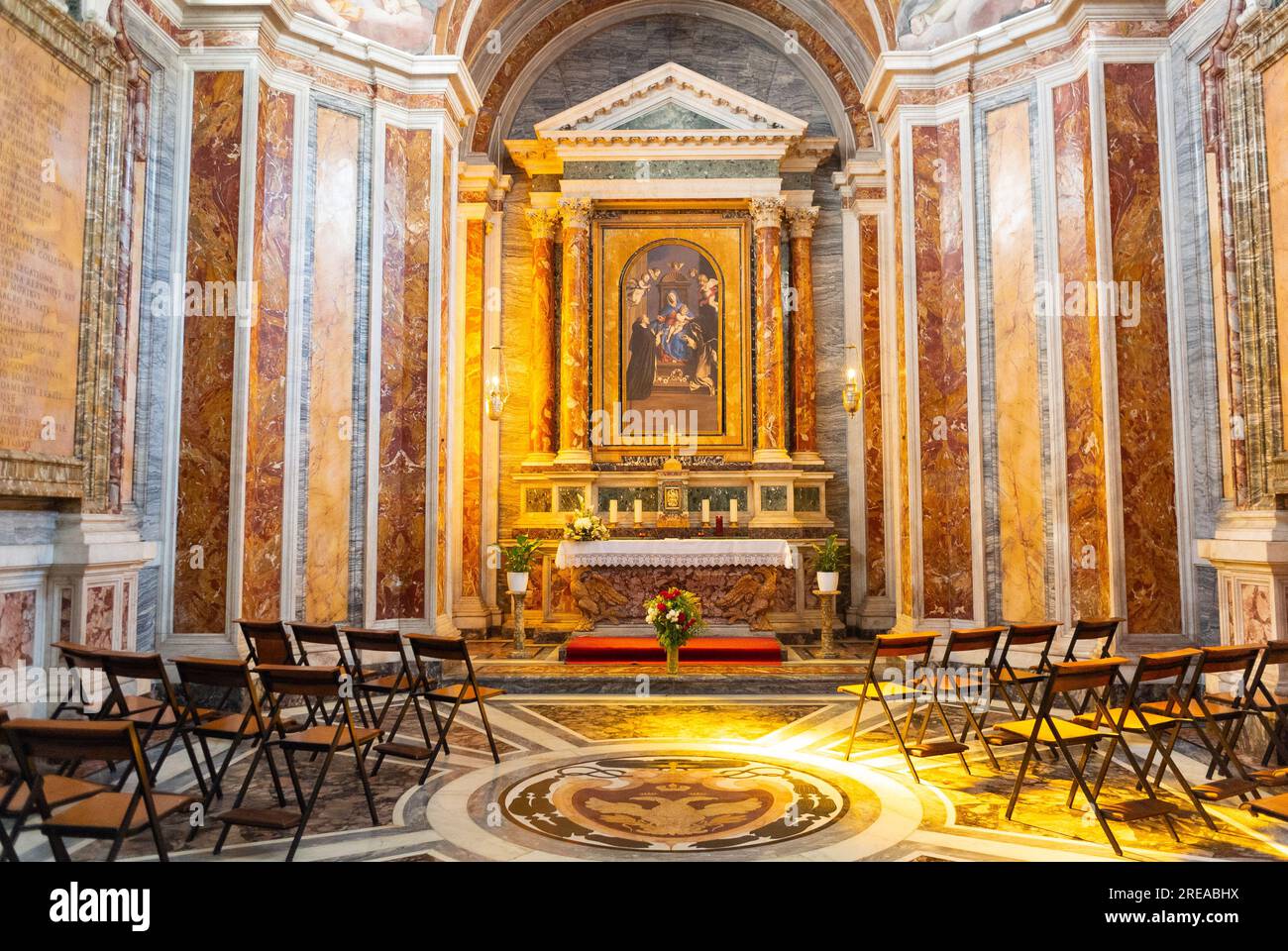 Rome, Lazio, Italy, The basilica of Santa Sabina all'Aventino is a ...