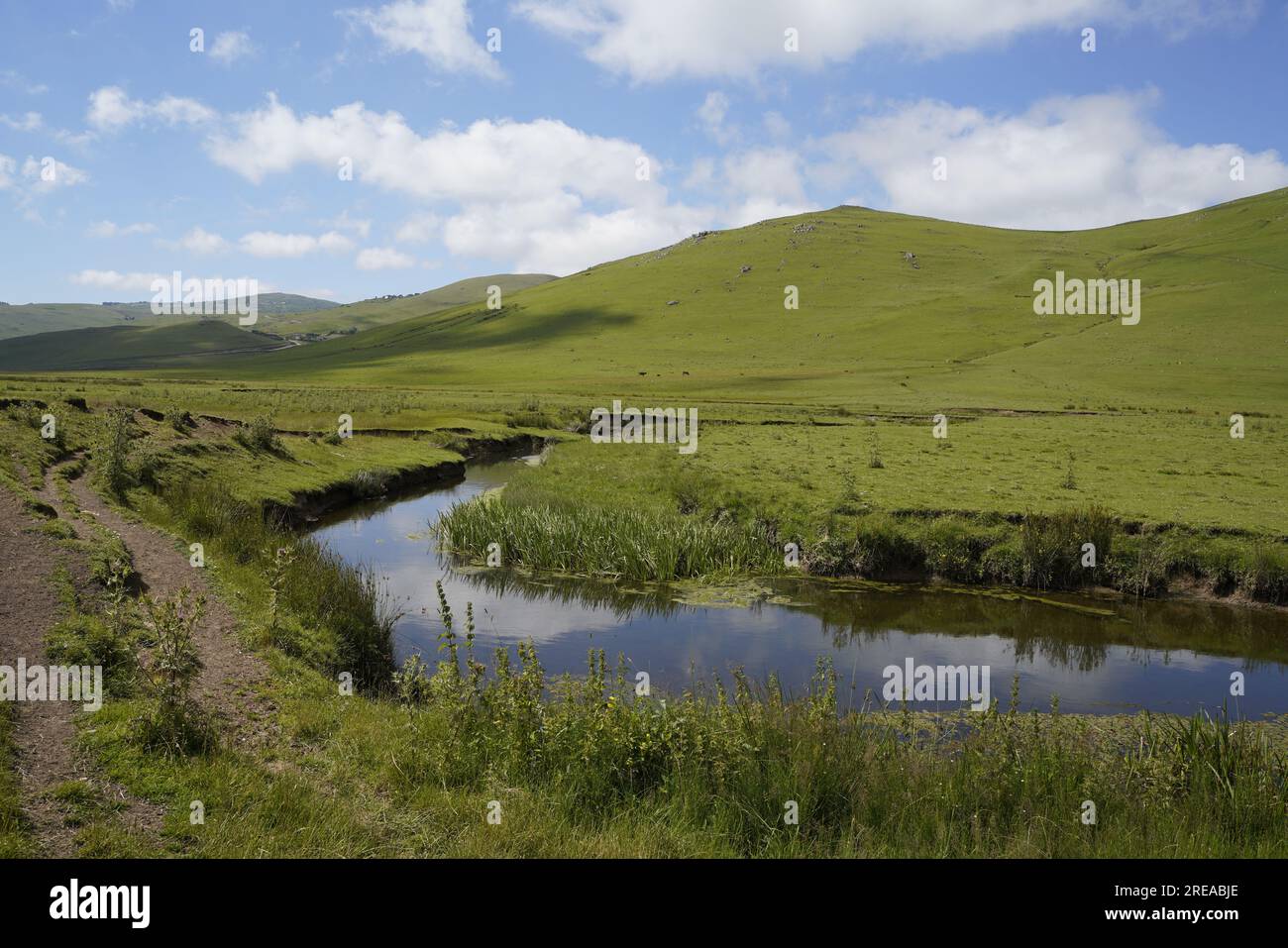 beautiful nature landscape plateau and meanders, background wallpaper ...