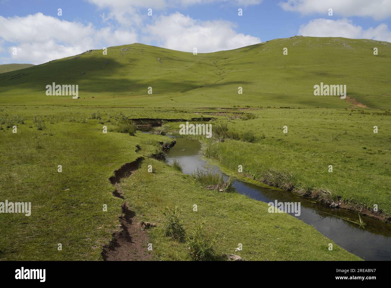beautiful nature landscape plateau and meanders, background wallpaper ...