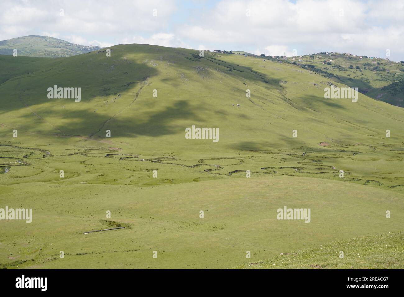 beautiful nature landscape plateau and meanders, background wallpaper ...