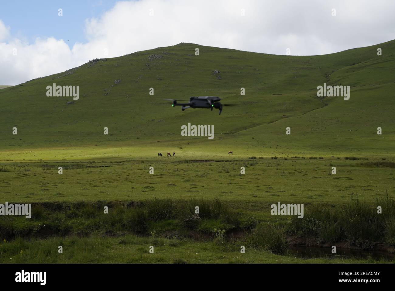 Beautiful drone view on sunny hi-res stock photography and images - Alamy