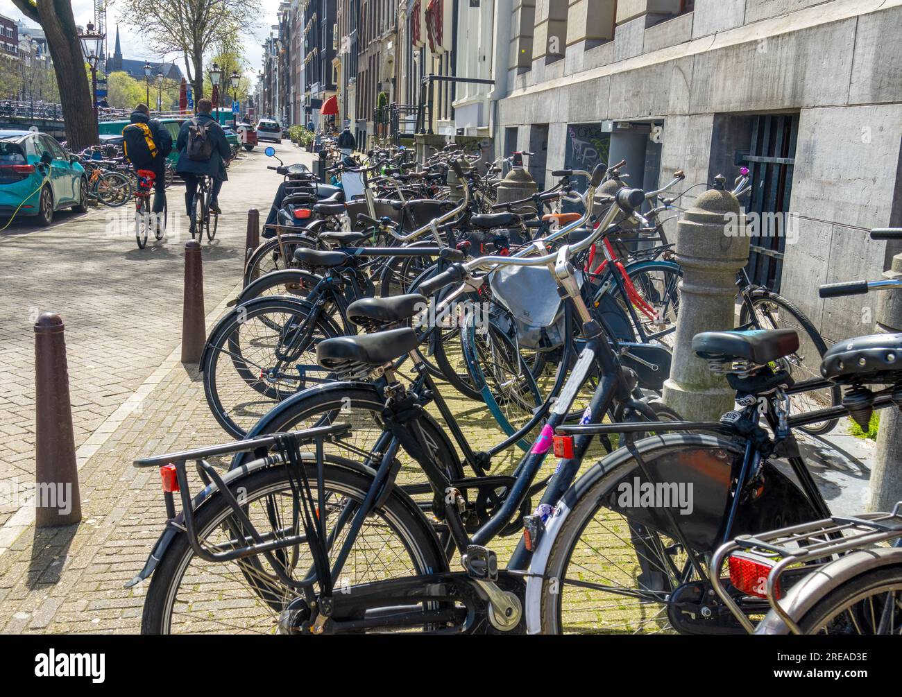 Lots of bicycles hi-res stock photography and images - Alamy