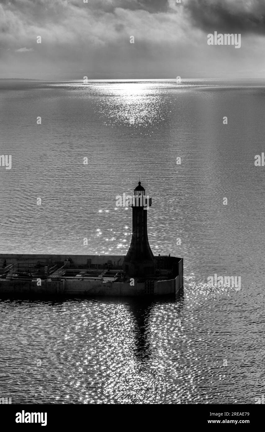 Green light tower Black and White Stock Photos & Images - Alamy