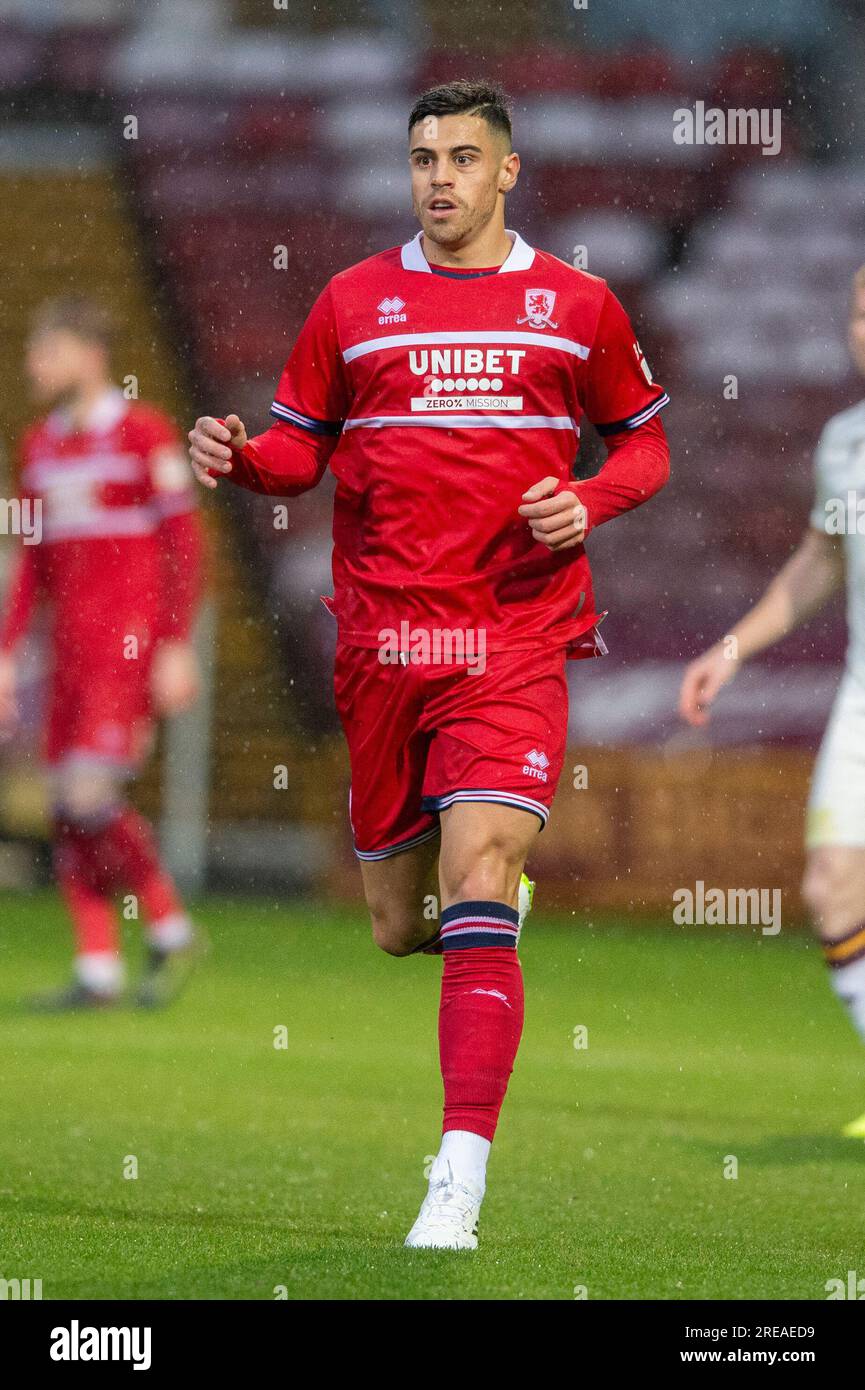 Middlesbrough's Martyn Payero during the Pre-season Friendly match ...