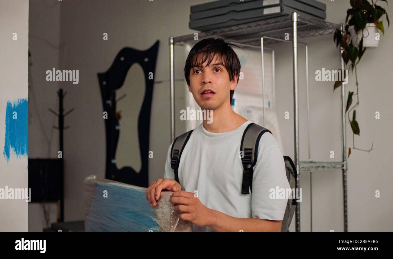 USA. Julio Torres in a scene from the (C)A24 new film: Problemista ...