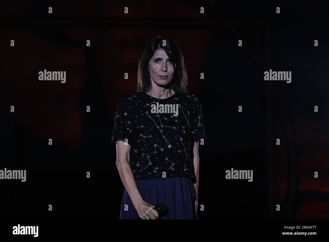 Anfiteatro dell'Anima, Cervere (CN), Italy, July 26, 2023, Blu Live ...