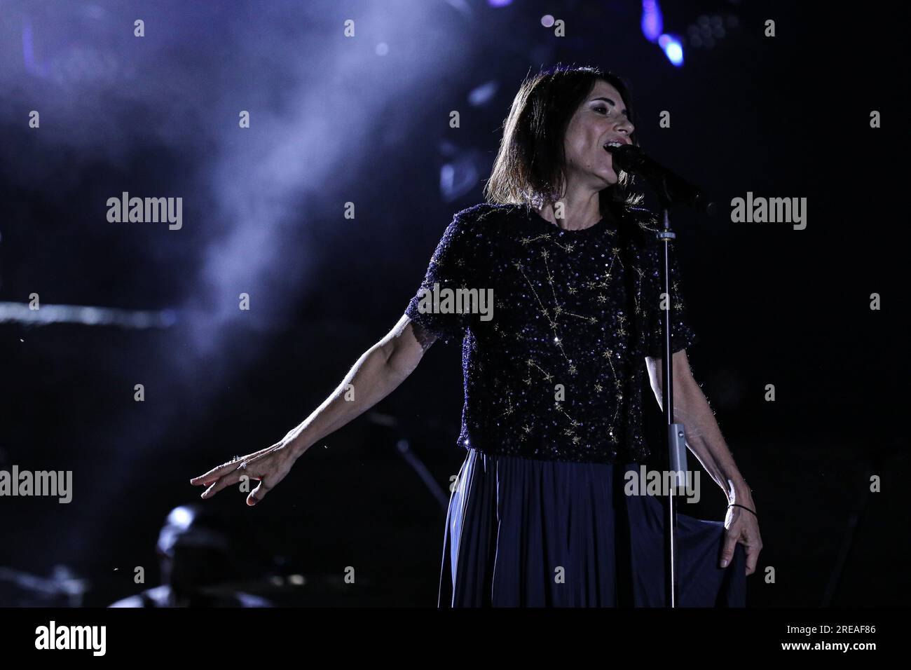 Anfiteatro dell'Anima, Cervere (CN), Italy, July 26, 2023, Blu Live ...