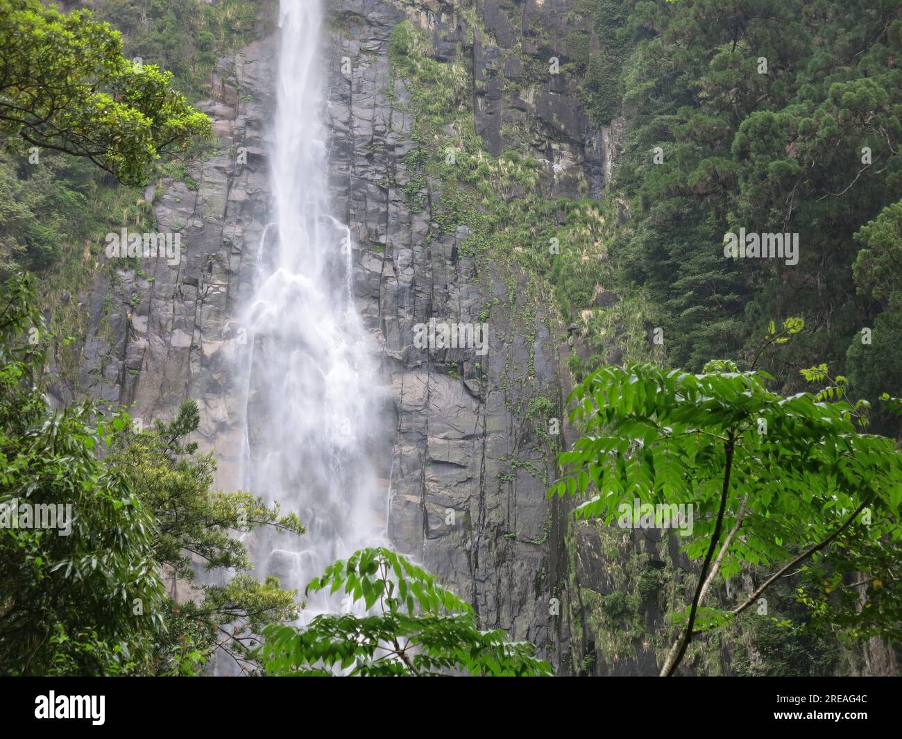 The tallest waterfall in Japan with a single 133m uninterrupted drop is ...