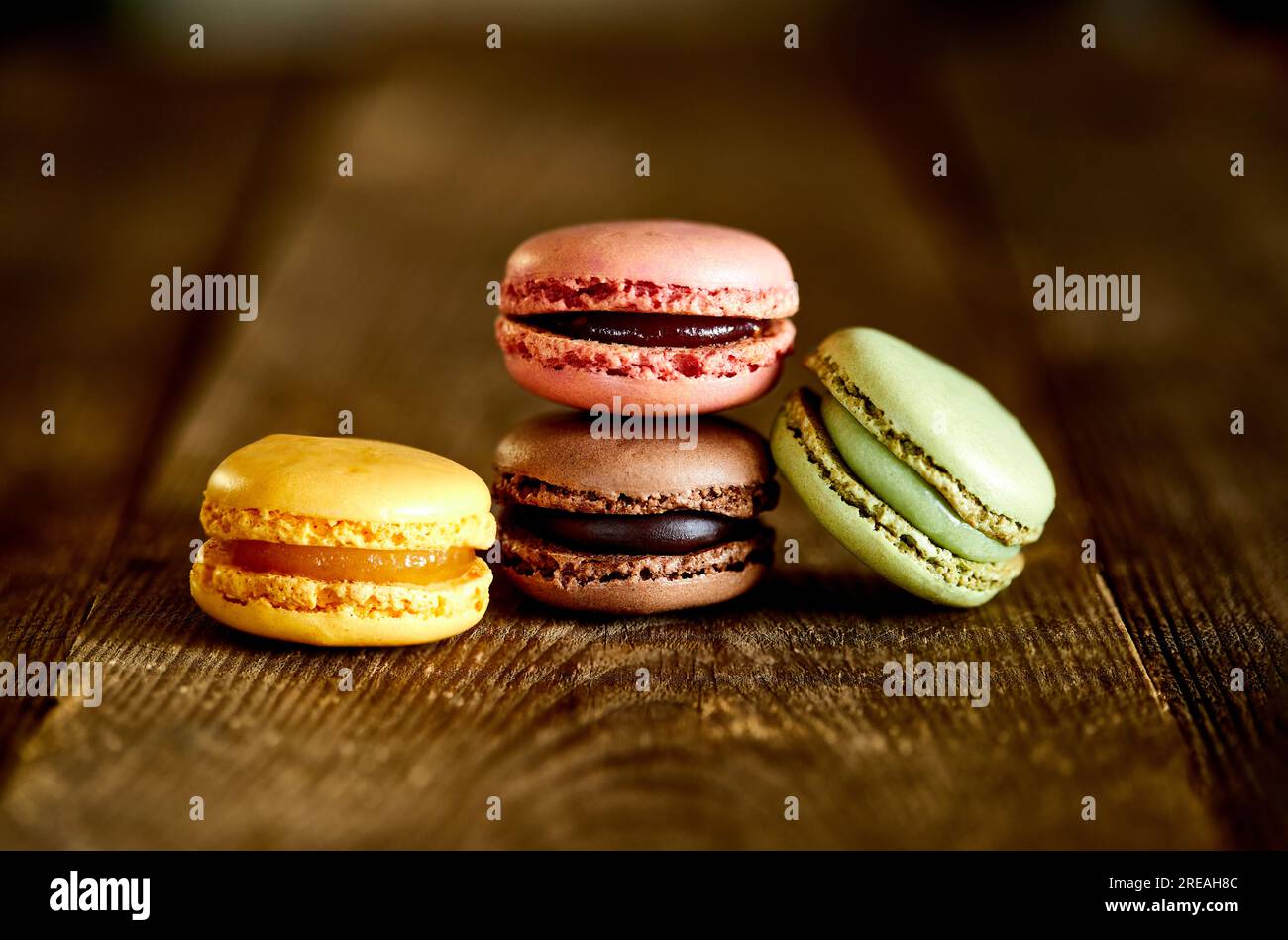Variety macarons hi-res stock photography and images - Alamy