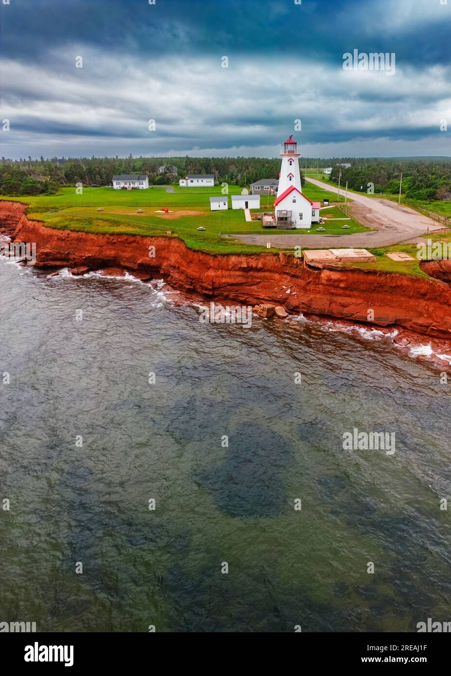 Prince edward island aerial hi-res stock photography and images - Alamy