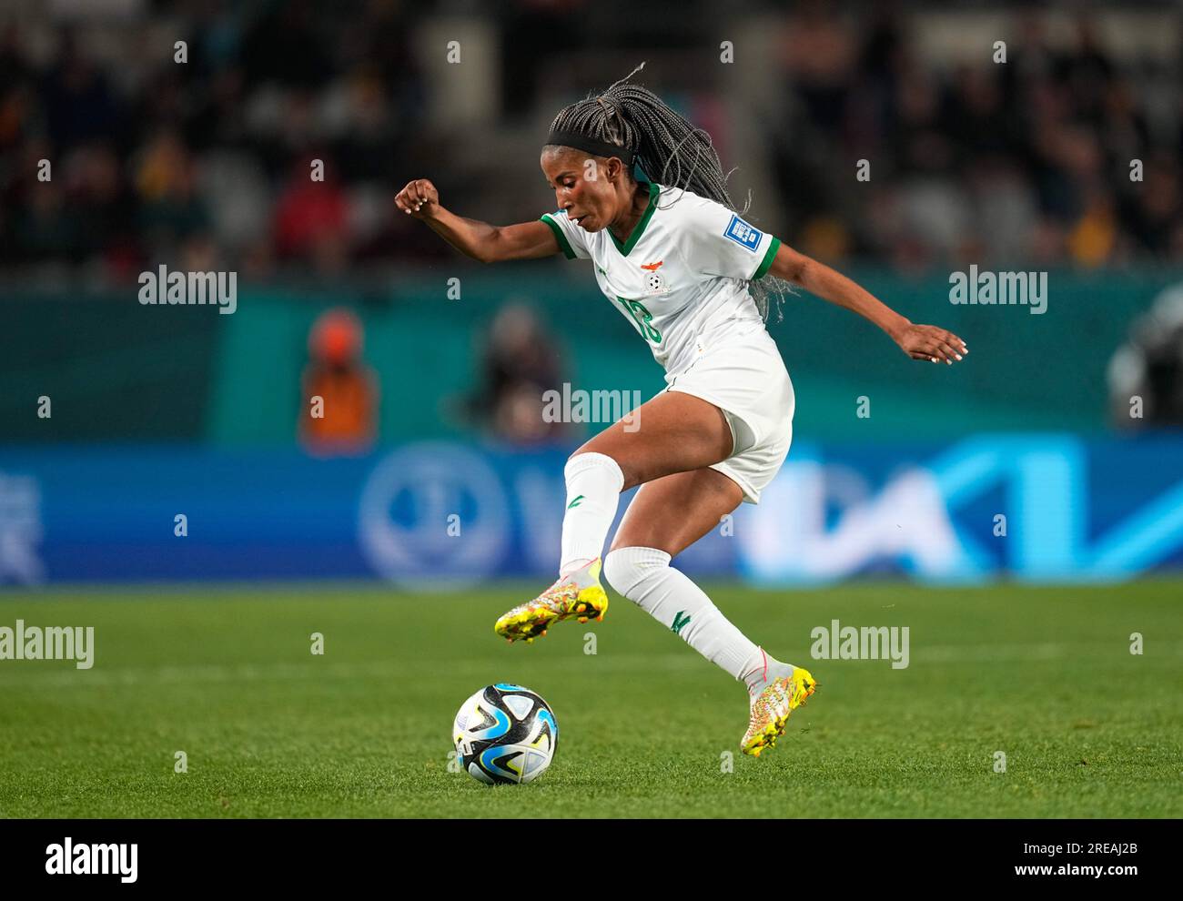 Eden Park, Auckland, New Zealand. 26th July, 2023. Martha Tembo (Zambia ...