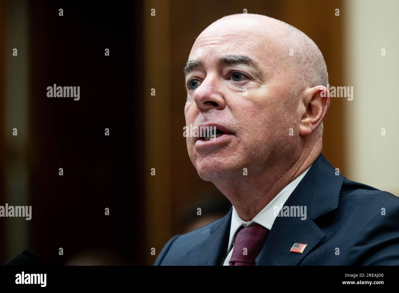 Washington United States 26th July 2023 U S Secretary Of Homeland