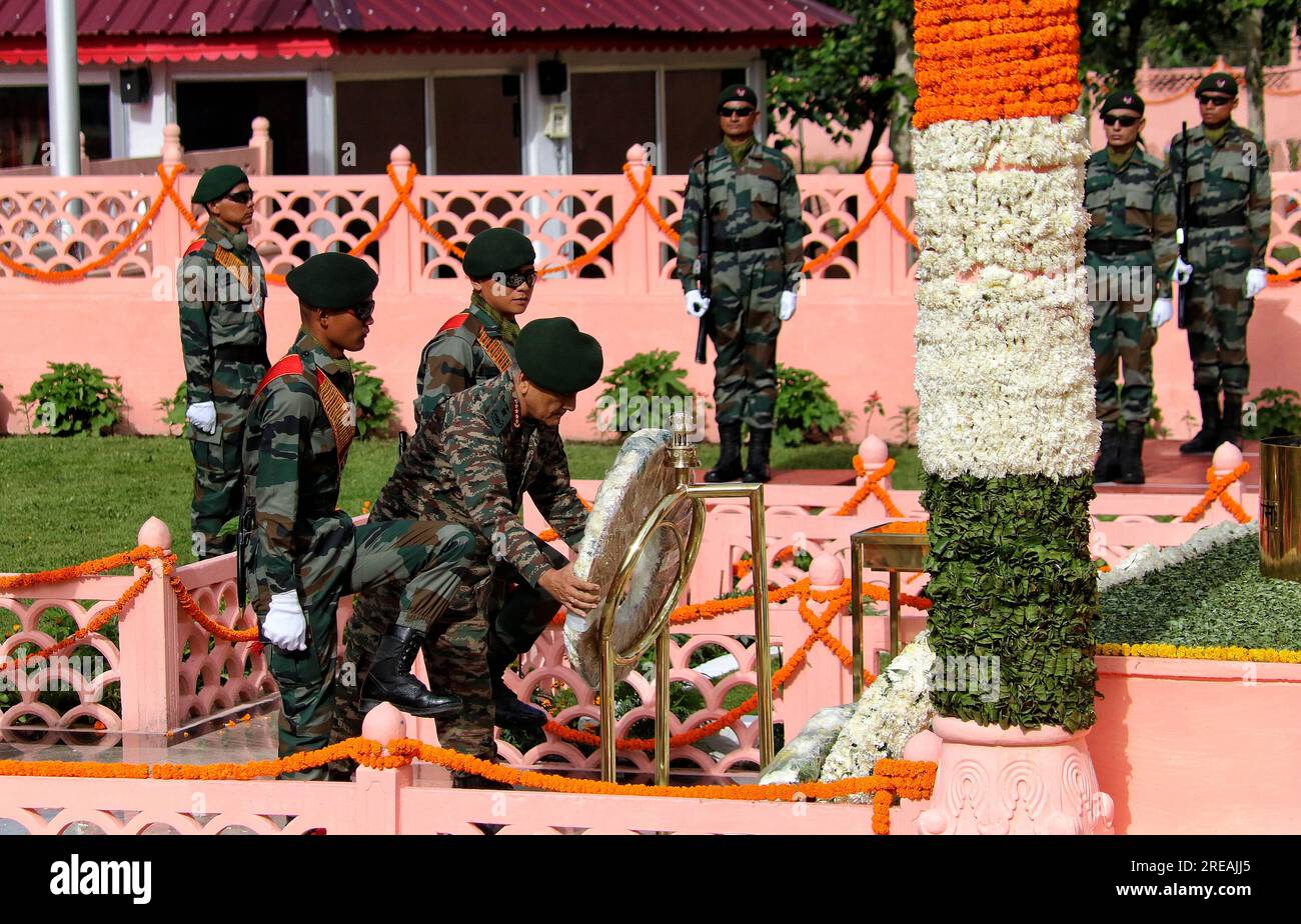 July 26, 2023, Drass Kashmir, India : Chief of Defence Staff (CDS) of ...