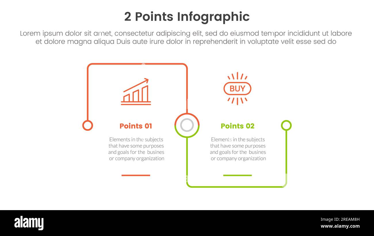 versus or compare and comparison concept for infographic template ...