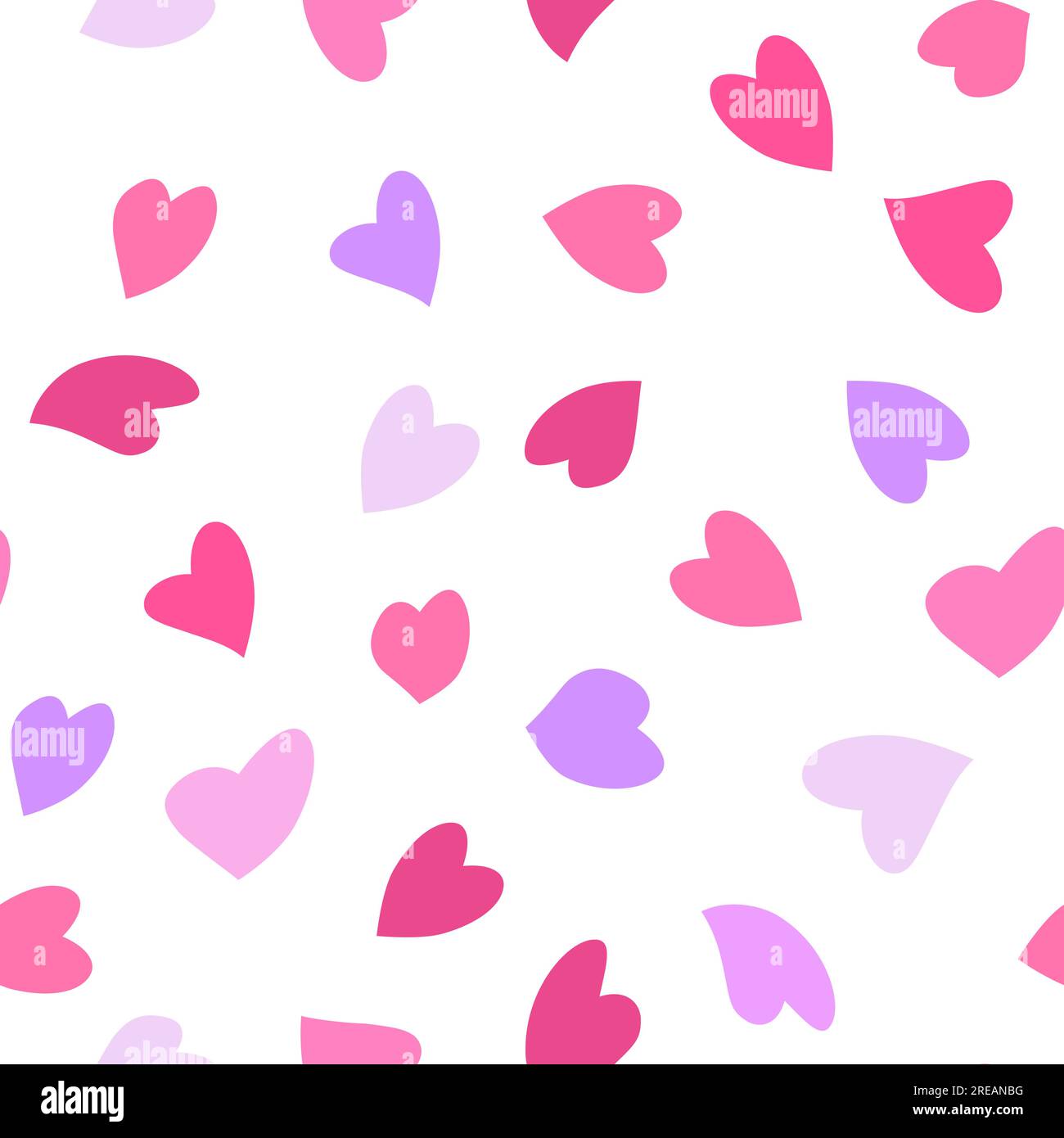 Seamless love heart design vector background. Seamless pattern on ...