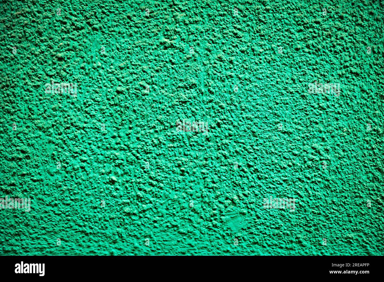 Perfect neon mint green texturised background material Stock Photo - Alamy