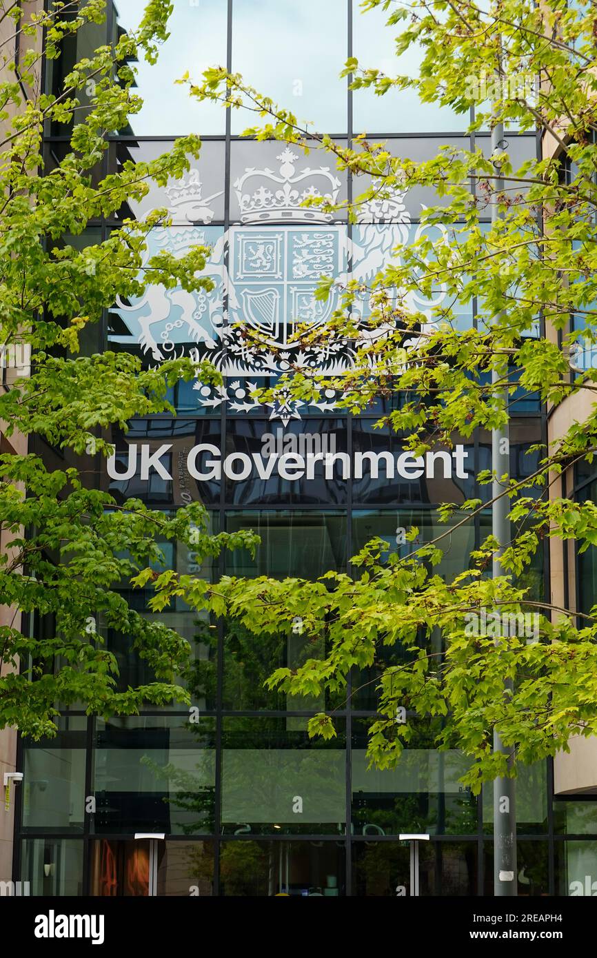 Front exterior of Queen Elizabeth House, a UK Government Hub in ...