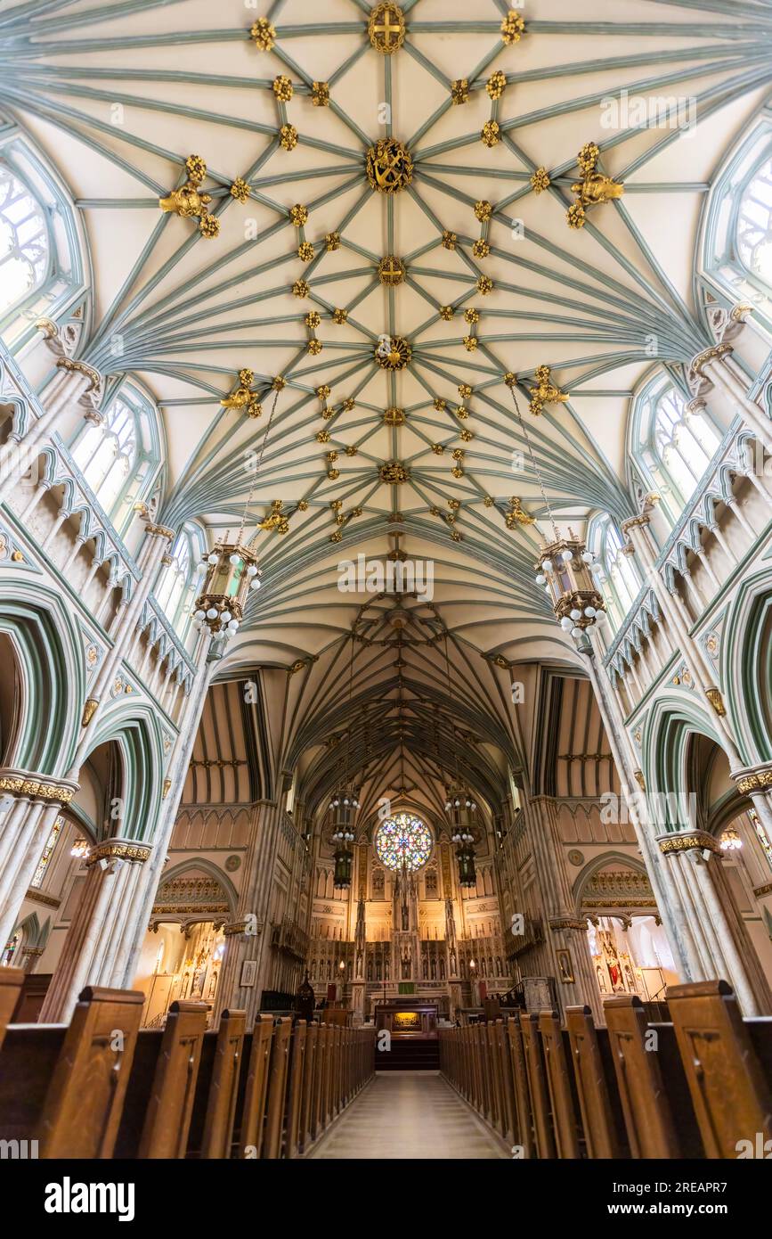 St. Dunstan's Basilica, Cathedral of the Diocese of Charlottetown in Charlottetown, Prince ...