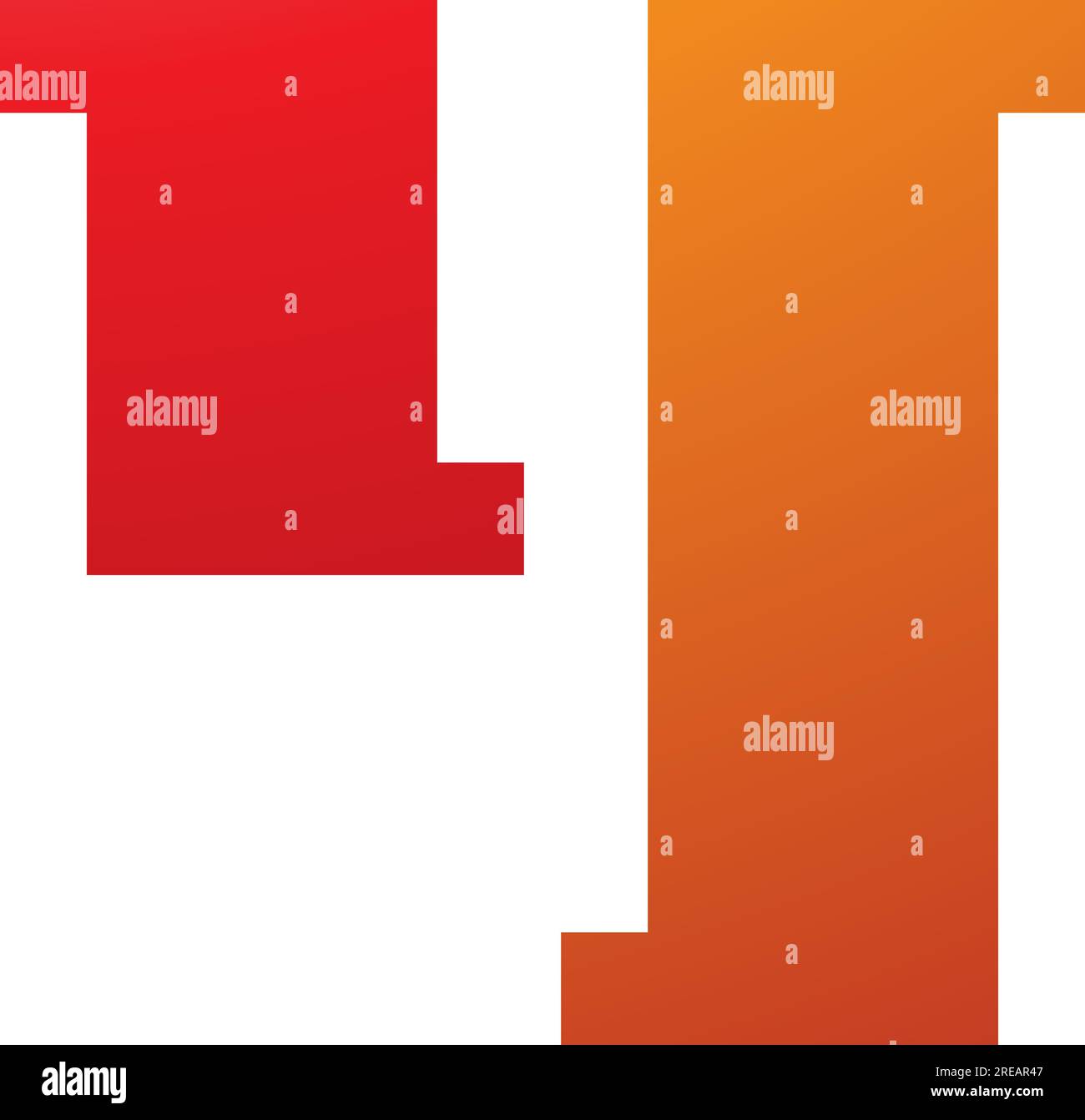 Orange and Red Stamp Shaped Letter Y Icon on a White Background Stock ...