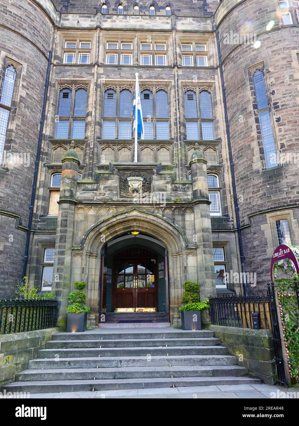 Teviot Row House, The University of Edinburgh, Scotland, UK Stock Photo ...