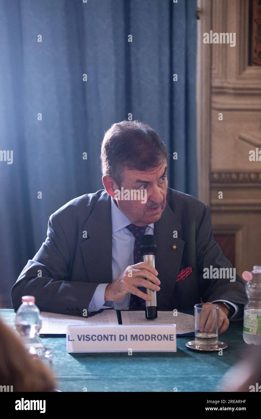 Leonardo Visconti di Modrone, Governor General of the Equestrian Order ...