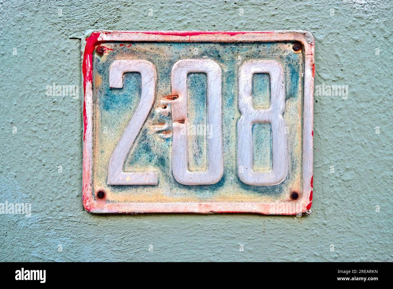 Numeral 208 hi-res stock photography and images - Alamy