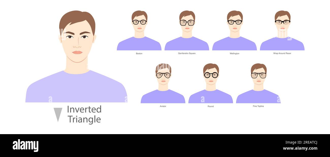 Spectacle shape Stock Vector Images - Alamy