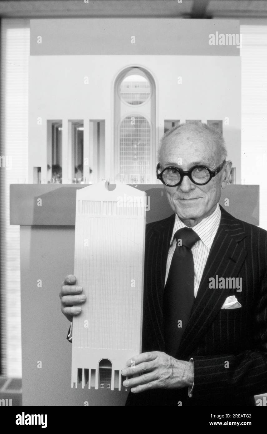 Philip Johnson was an American architect best known for his works of ...