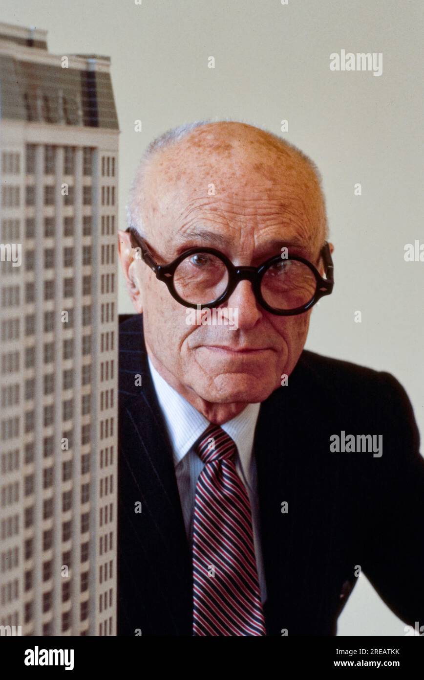 Philip Johnson was an American architect best known for his works of ...