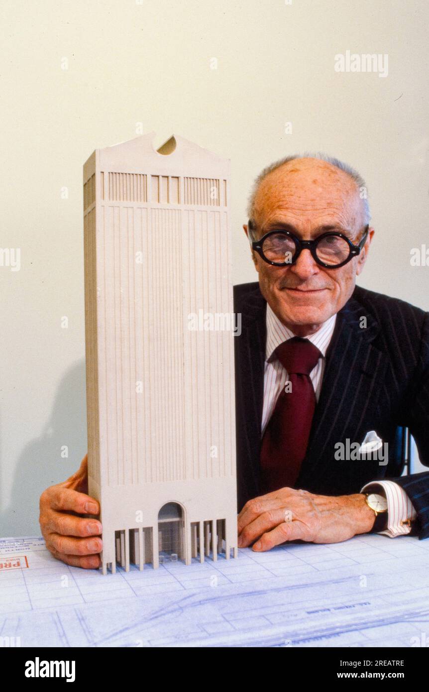 Philip Johnson was an American architect best known for his works of ...