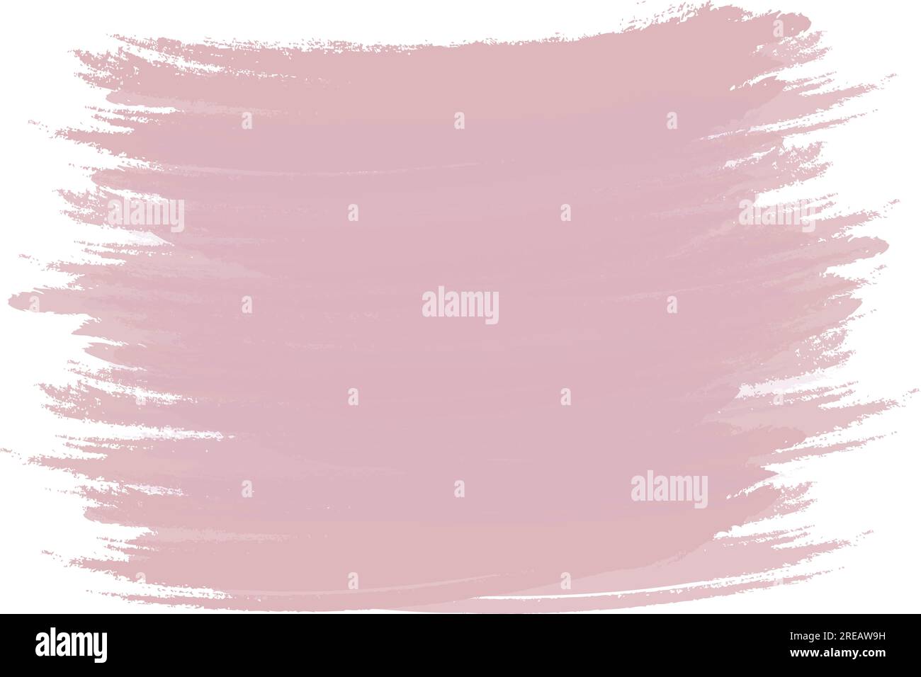 Vector Abstract brush stroke in trendy dusty pink shade with Copy space ...