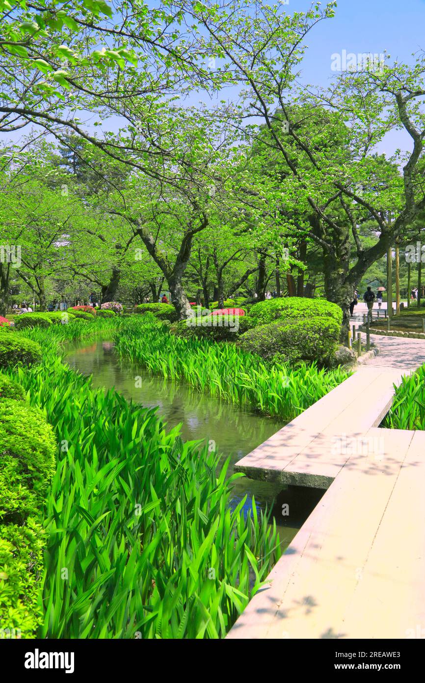Spring kenrokuen gardens japan hi-res stock photography and images - Alamy