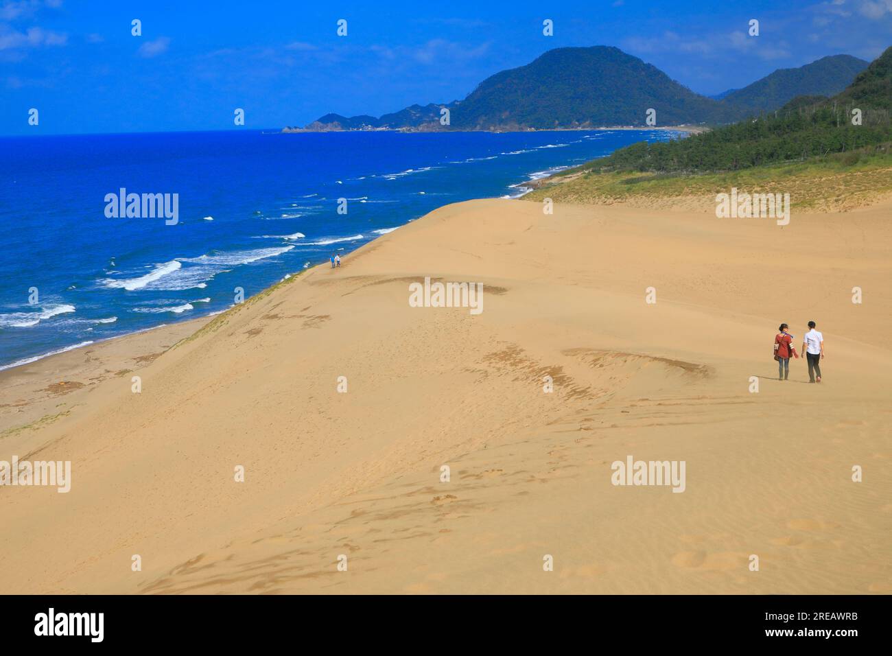 Tottori Sand Dunes Stock Photo - Alamy