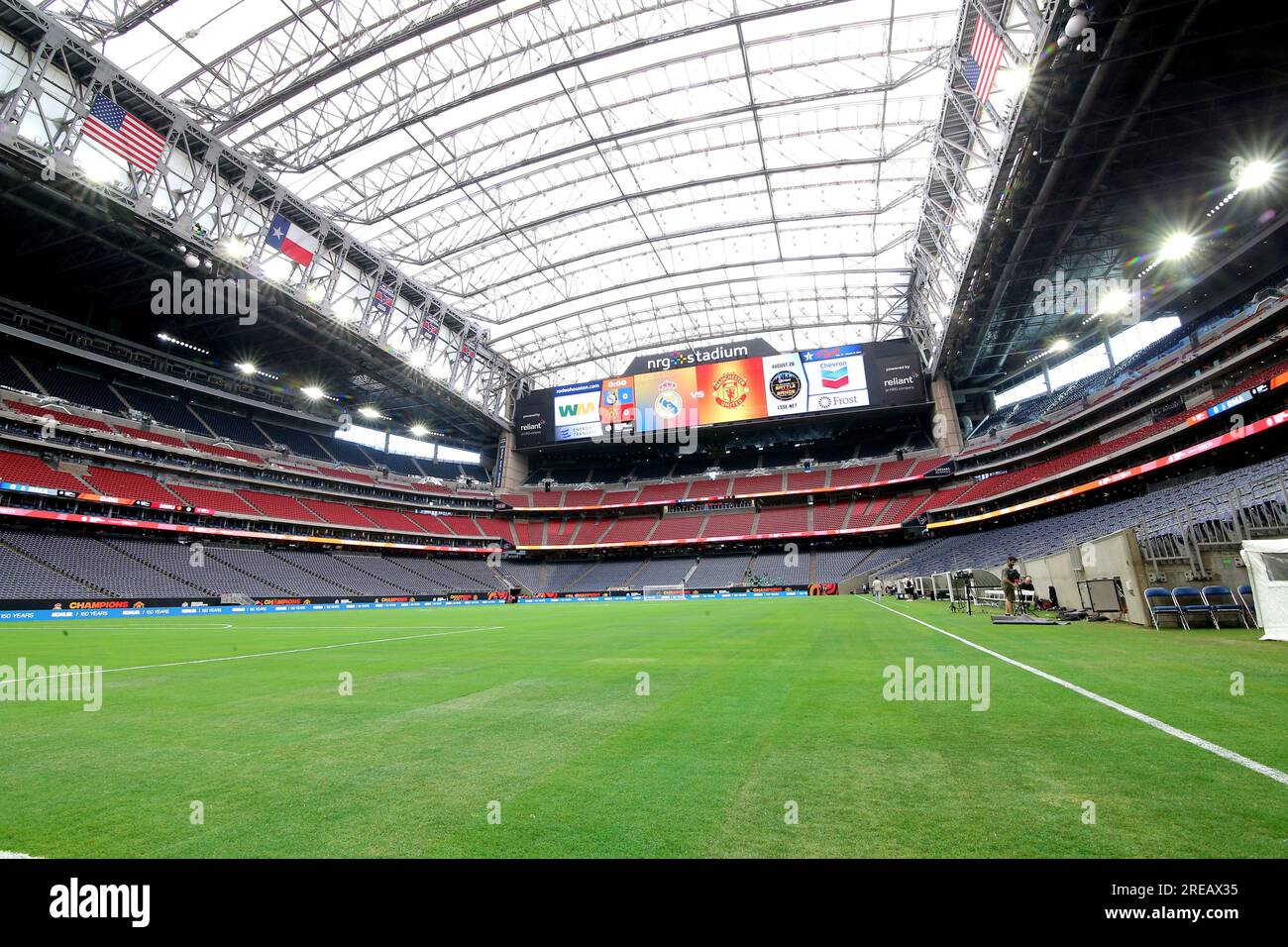 Nrg stadium view soccer hi-res stock photography and images - Alamy