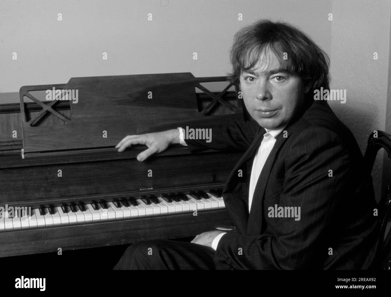 Baron andrew lloyd weber Black and White Stock Photos & Images - Alamy