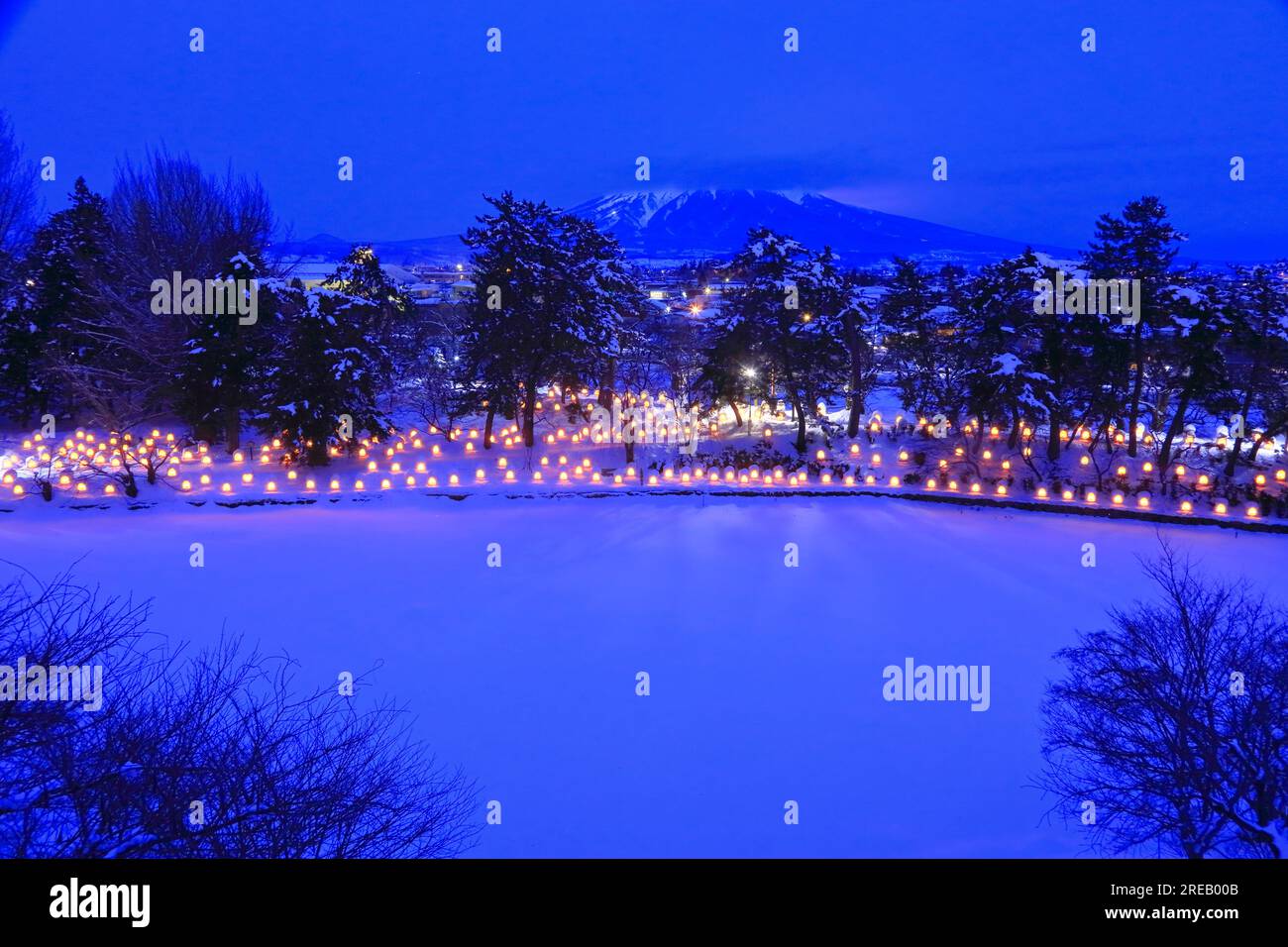 Kamakura snow festival hi-res stock photography and images - Alamy