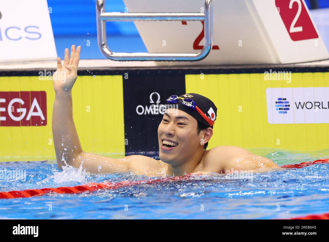 Fukuoka, Japan. 26th July, 2023. Tomoru Honda (JPN) Swimming : World ...