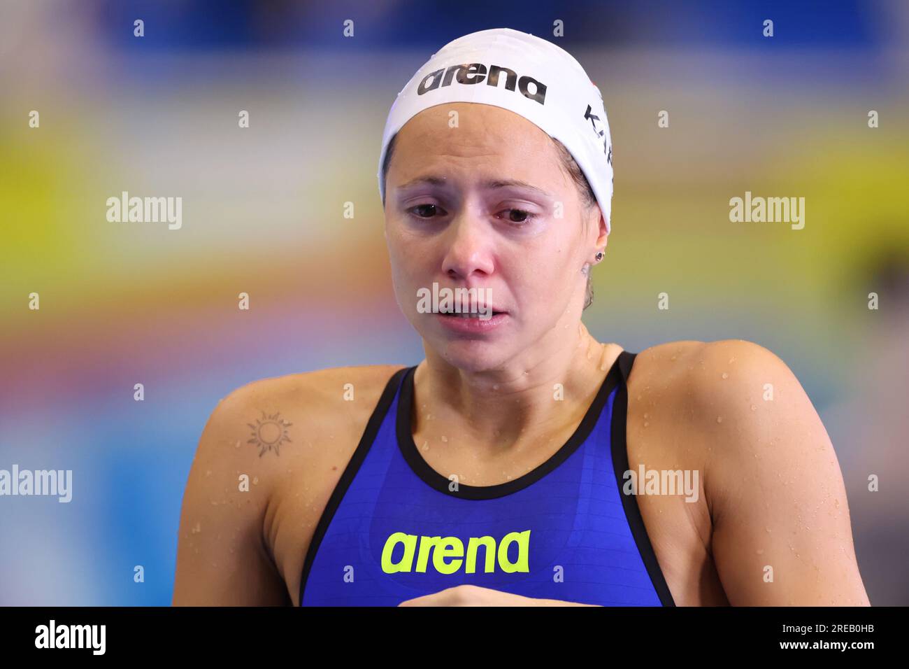 Fukuoka, Japan. 26th July, 2023. Boglarka Kapas (HUN) Swimming : World Aquatics Championships ...