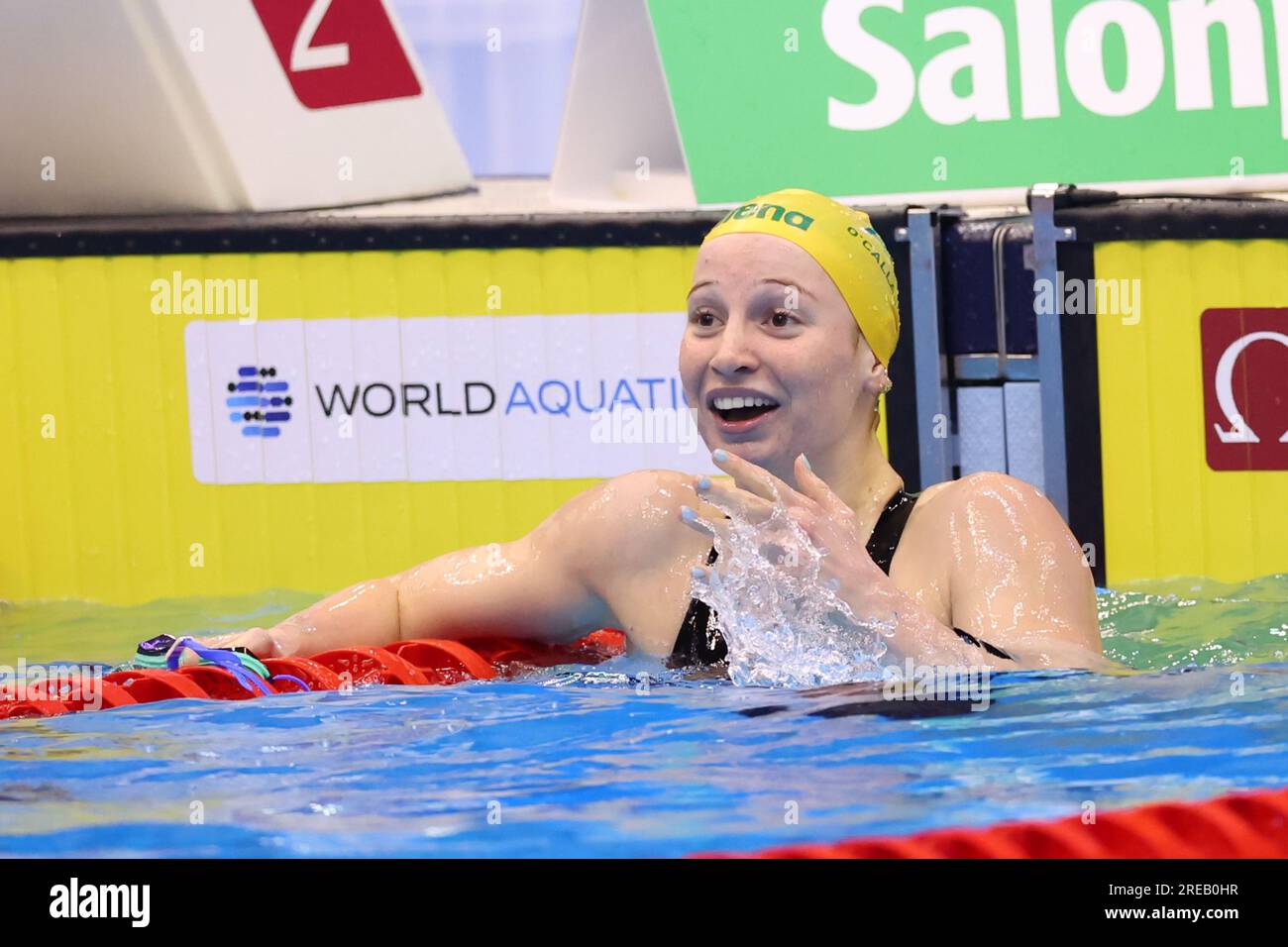Fukuoka Japan 26th July 2023 Mollie Ocallaghan Aus Swimming