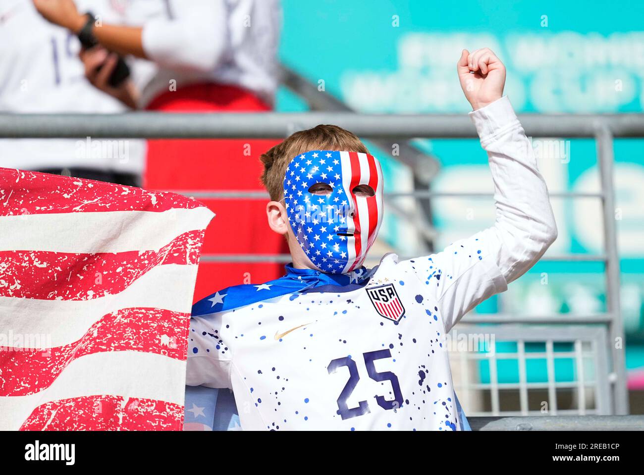 Sky Stadium, Wellington, New Zealand. 27th July, 2023. USA vs ...