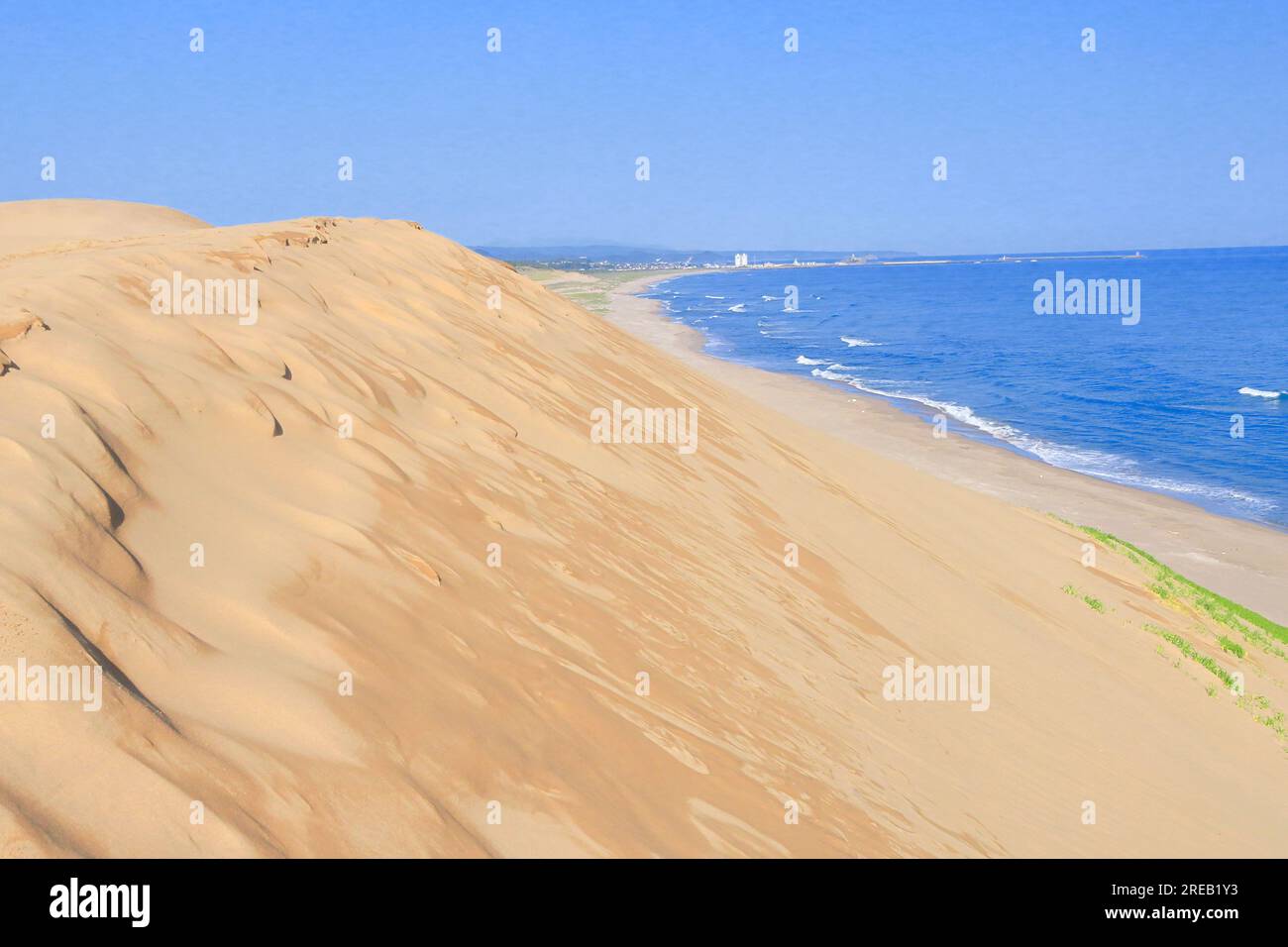 Tottori Sand Dunes Stock Photo - Alamy
